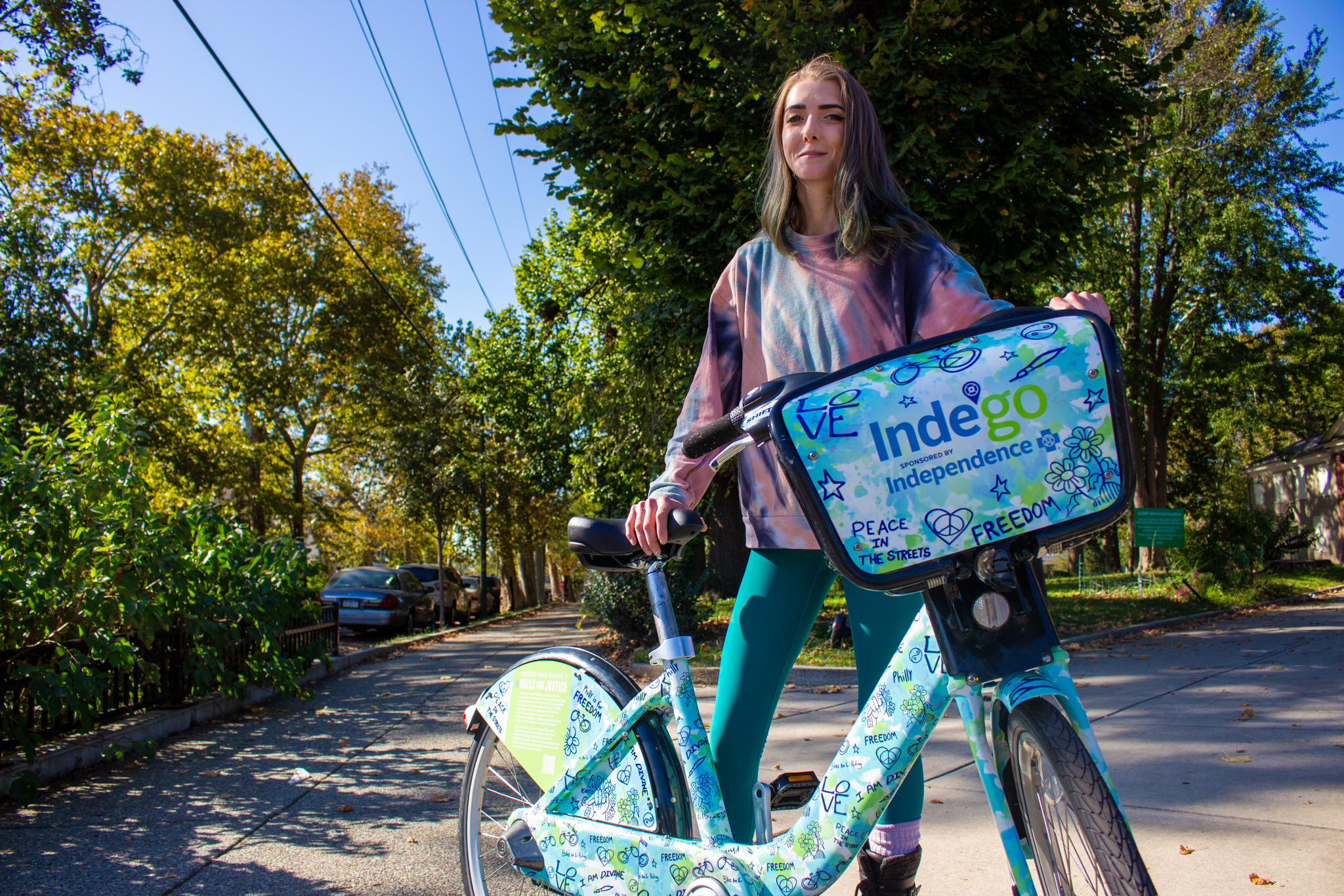 Indego Rolls Out New Wrapped Bike in Collaboration With Walls For ...